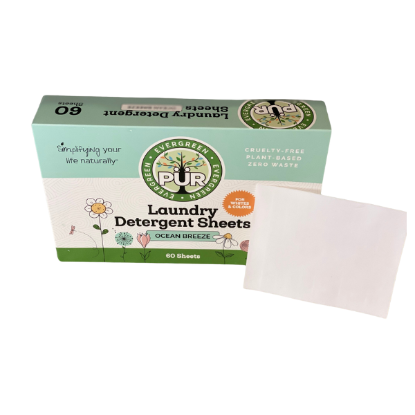 Plant Based Laundry Detergent Sheets Ocean Breeze – PÜR Evergreen