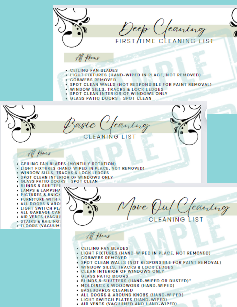 Digital Download - Ultimate Cleaning Checklist Bundle – PÜR Evergreen