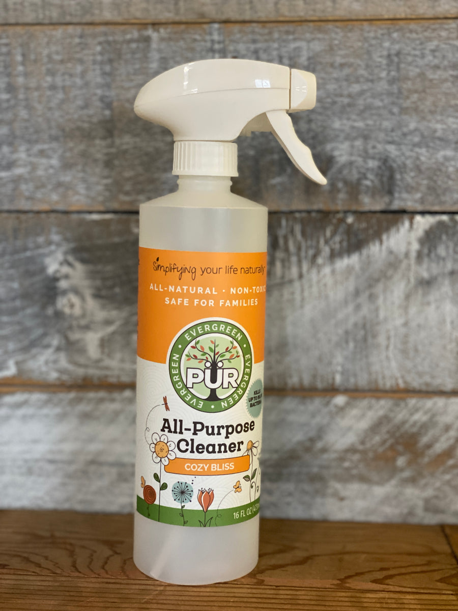 Reusable 16 oz EMPTY Spray Bottle PÜR Evergreen Limited Edition Cozy B